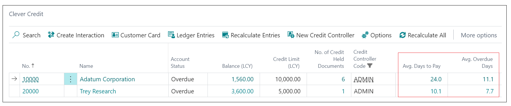 Clever Dynamics - Calculating Customer Statistics