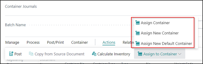 Clever Dynamics - Container Journals