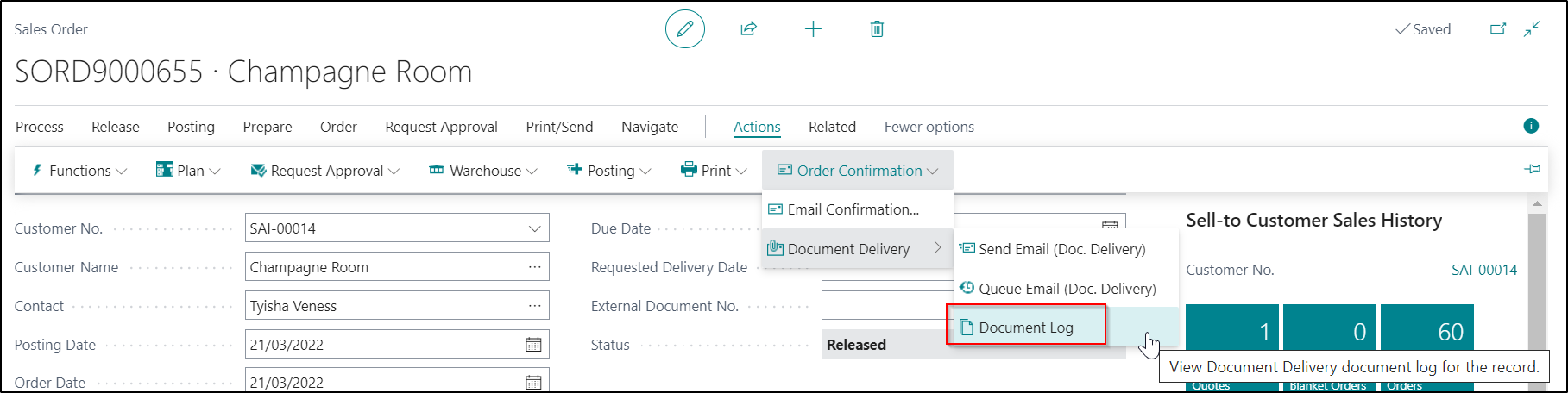 Clever Dynamics - Document Log